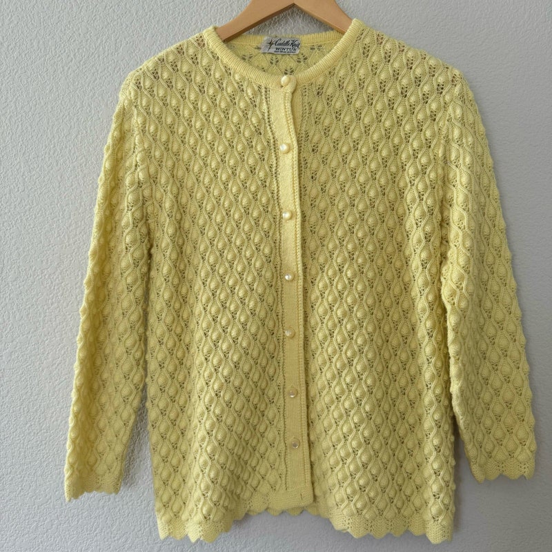 Butter Yellow Sweater - Etsy