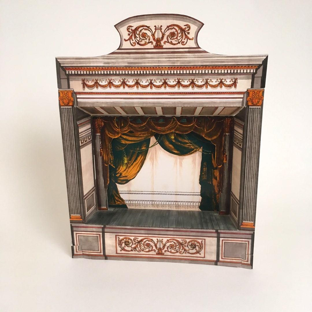 Eclectic Paper Theater and Magic Flute Set - Etsy