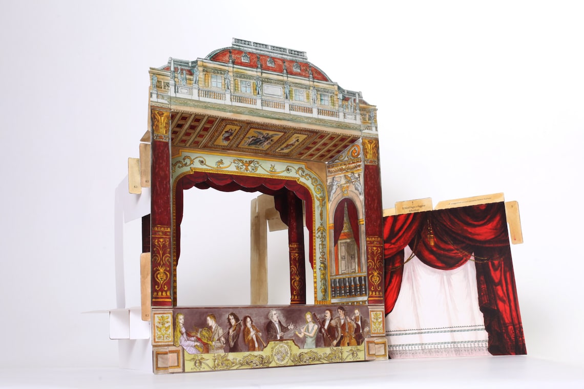 Paper Theater "budapest Opera House" - Etsy