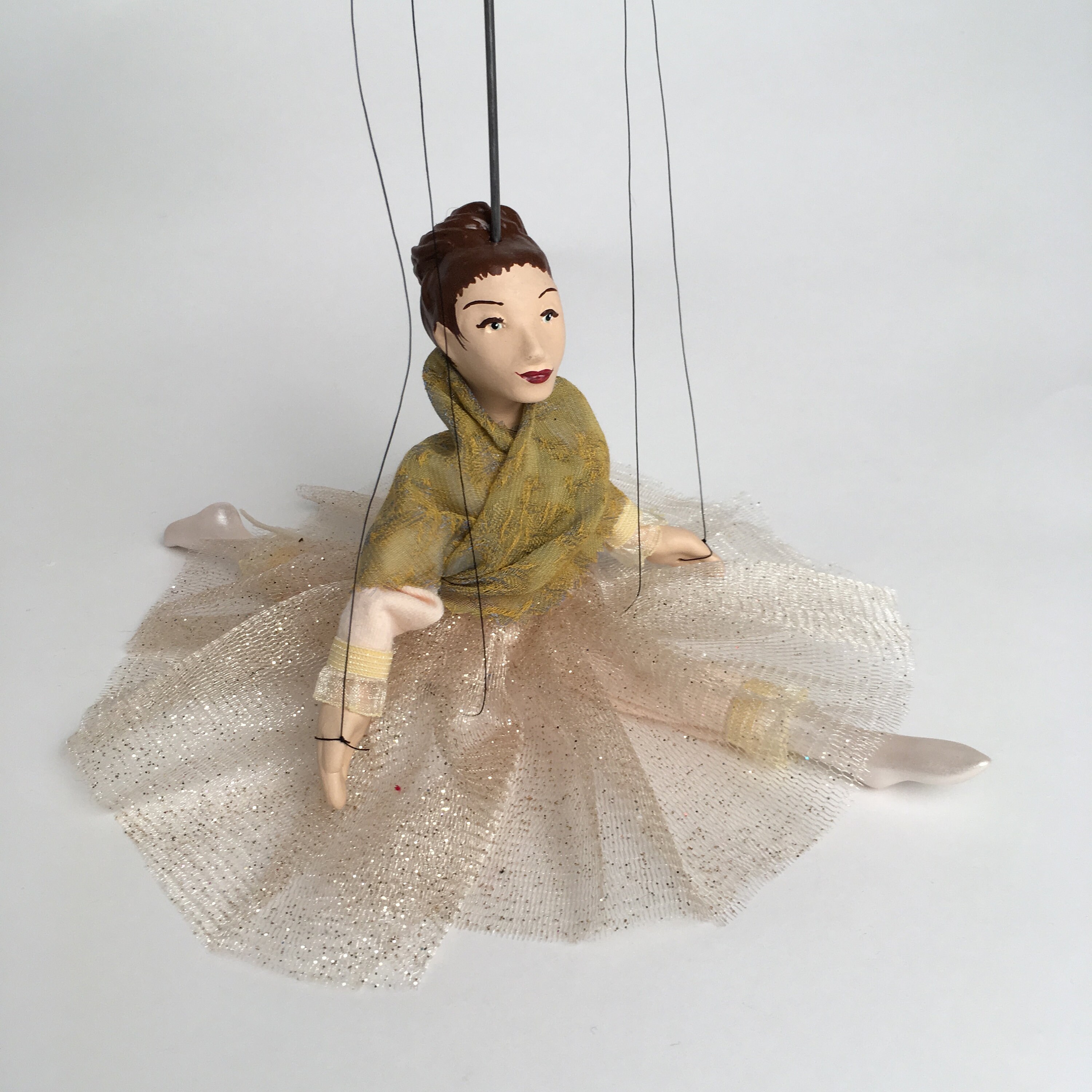 Ballerina Marionette puppet | Etsy