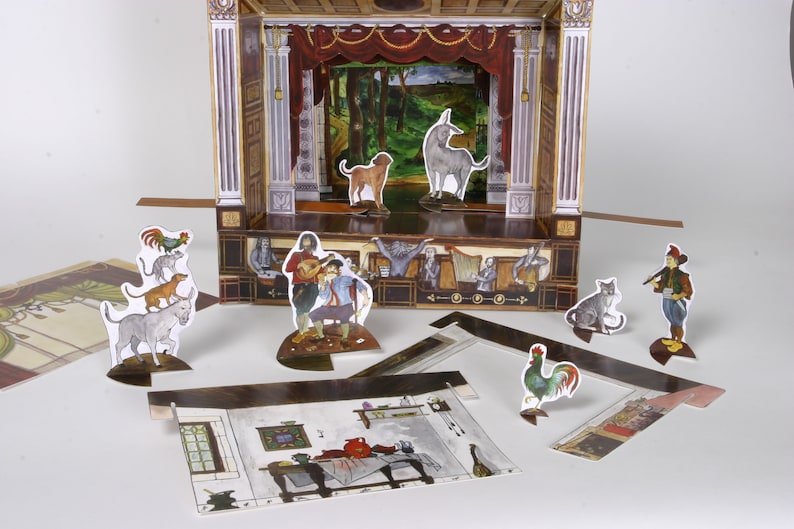Paper Theater Giga Pack "budapest" - Papertheater + 7 Storytales - Etsy