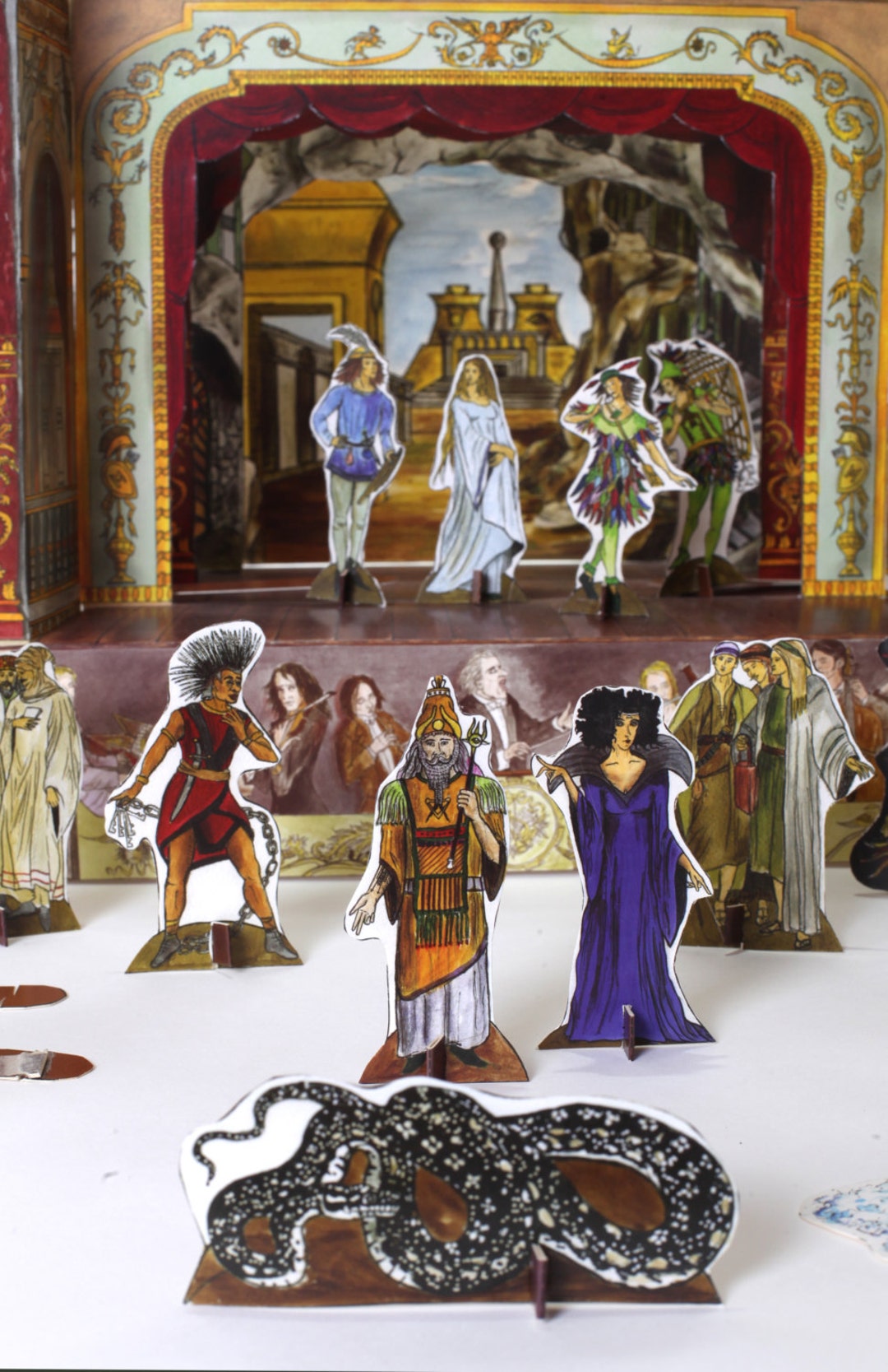 Magic Flute - Story Pack for Paper Theatres - Etsy