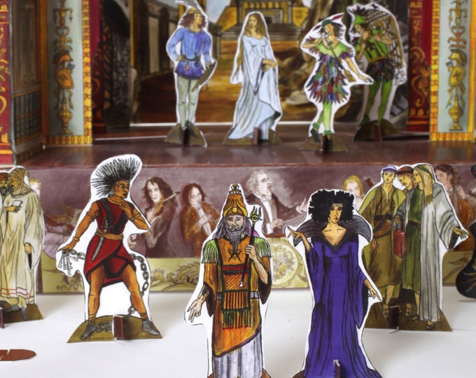 Magic Flute - Story Pack for Paper Theatres - Etsy