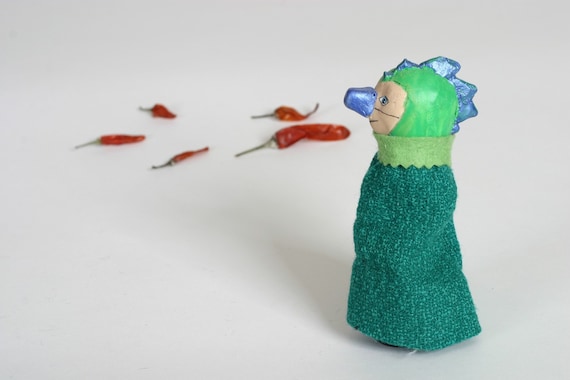 Dragon Finger Puppet | Etsy