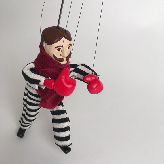 BOXER Marionette Puppet | Etsy