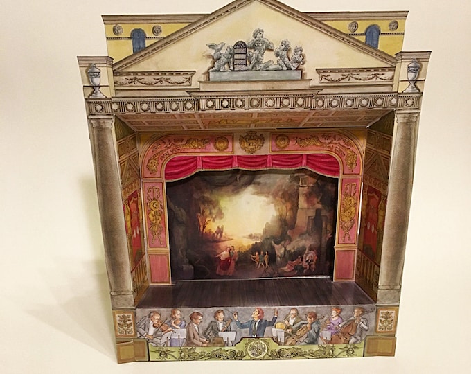 Hansel & Gretel Paper Theater - Papercraft Kit - Paper Toy - Etsy Canada