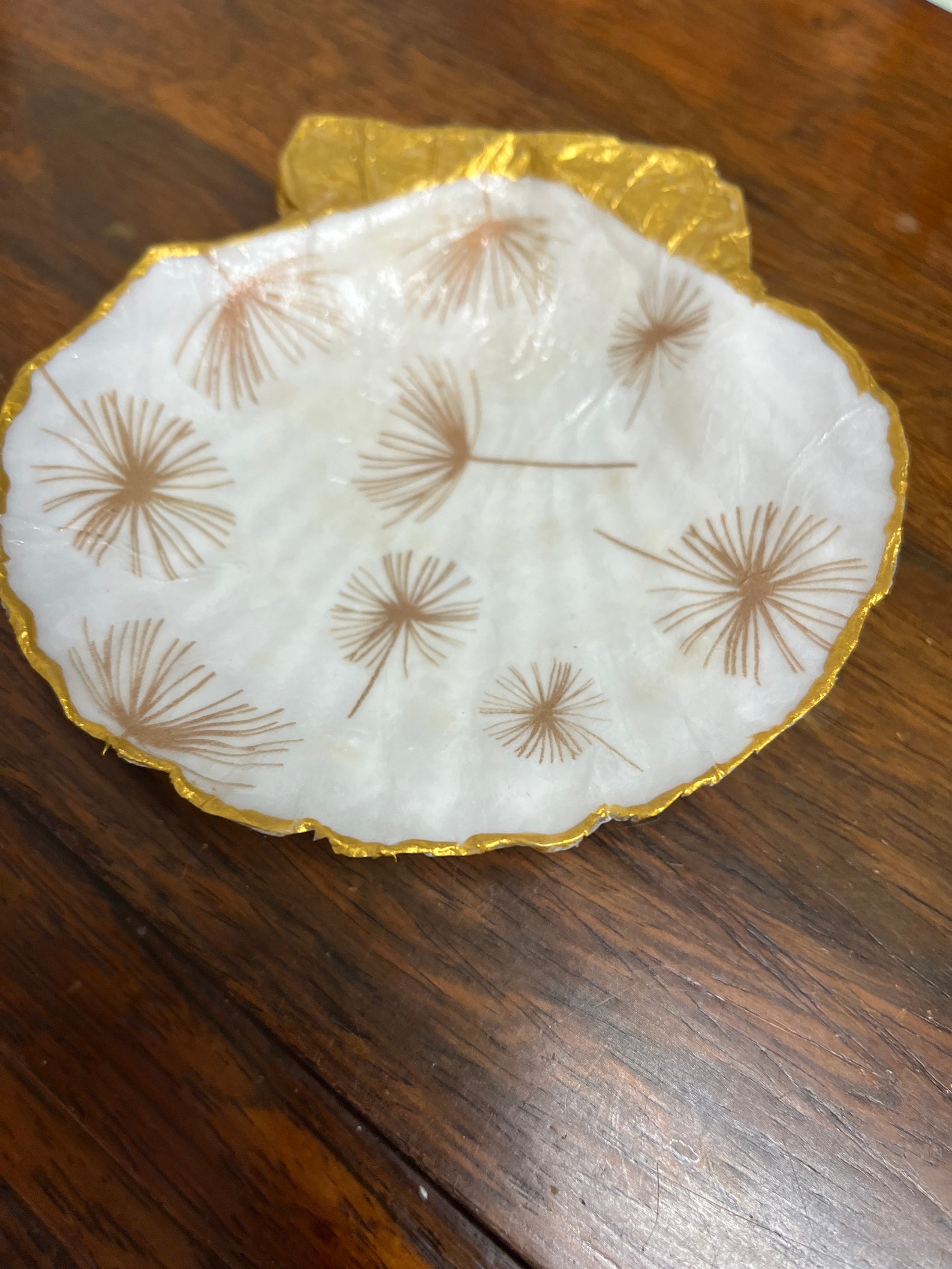 Seashell Trinket Dish - Etsy