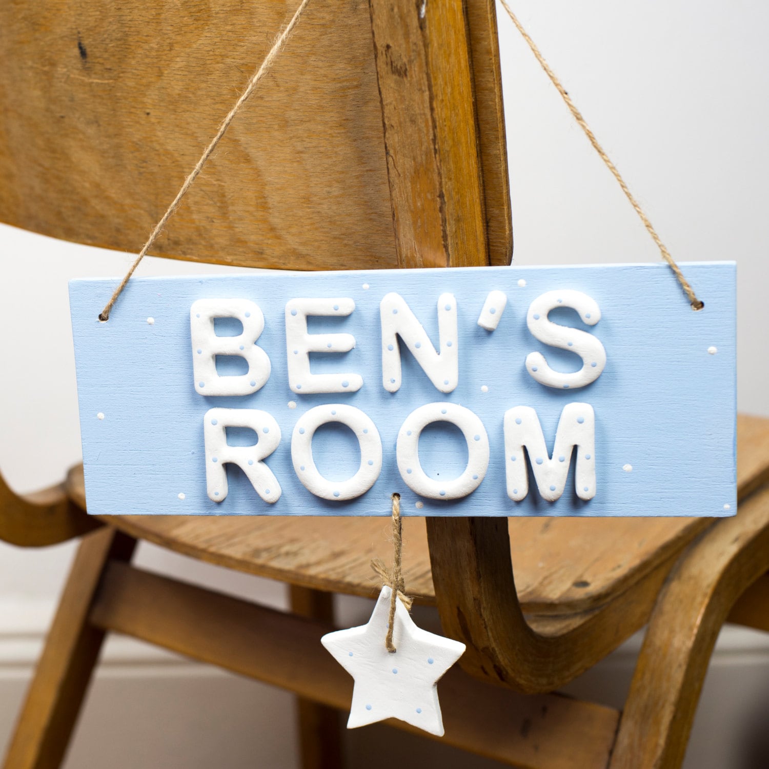 Bedroom Door Sign -star Name Plaque - Nursery Name Sign - Gift Baby ...