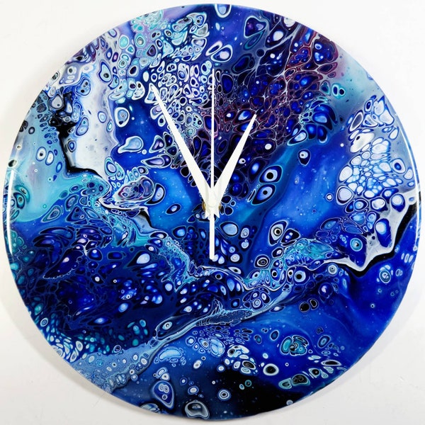 Painted Clock - Etsy