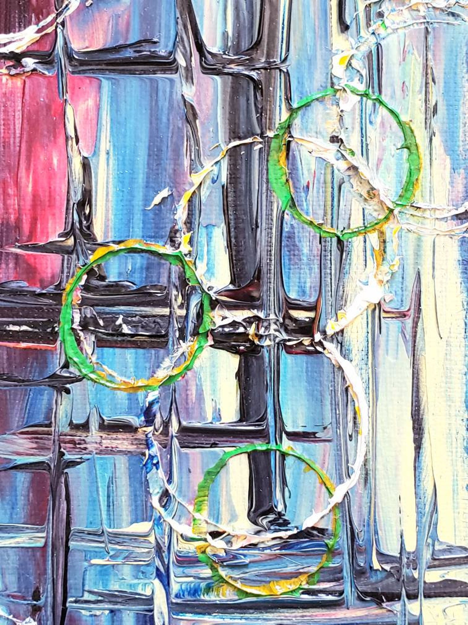 Original Acrylic Abstract Painting - Etsy