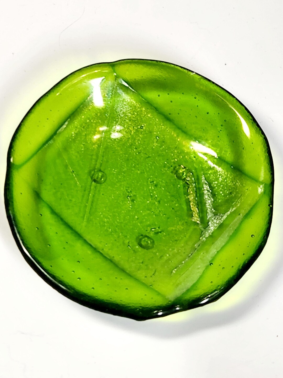Fused Glass Ring Dish - Etsy