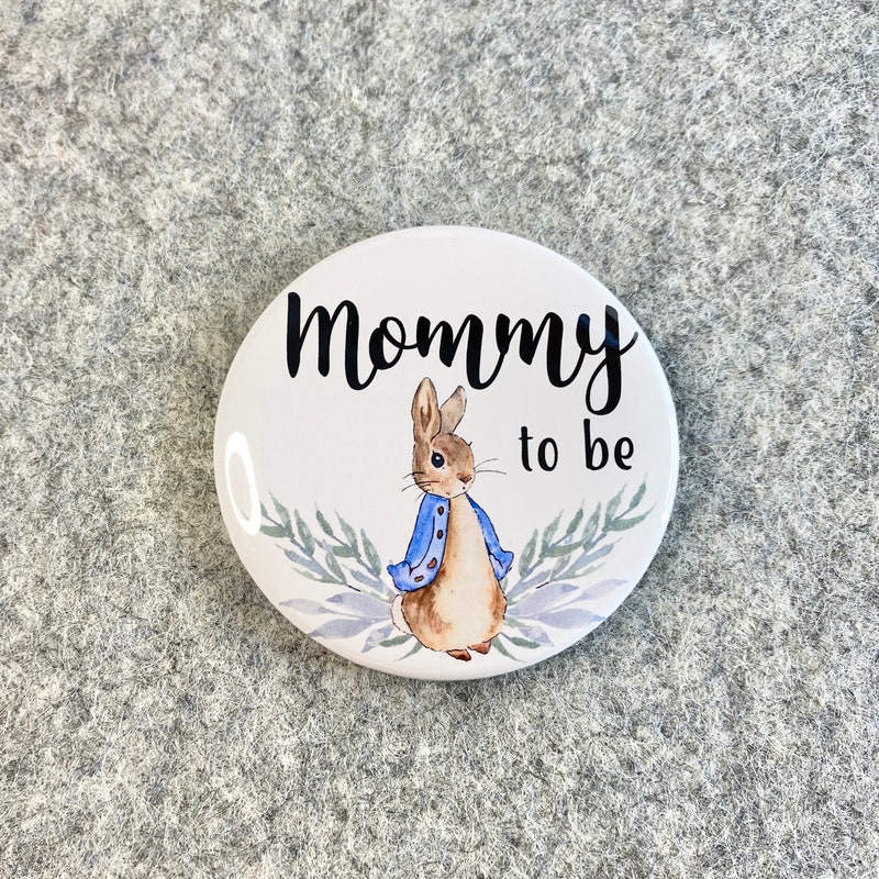 Rabbit Pin Badges - Etsy