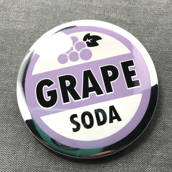 Disneys Grape Soda Pin - Etsy