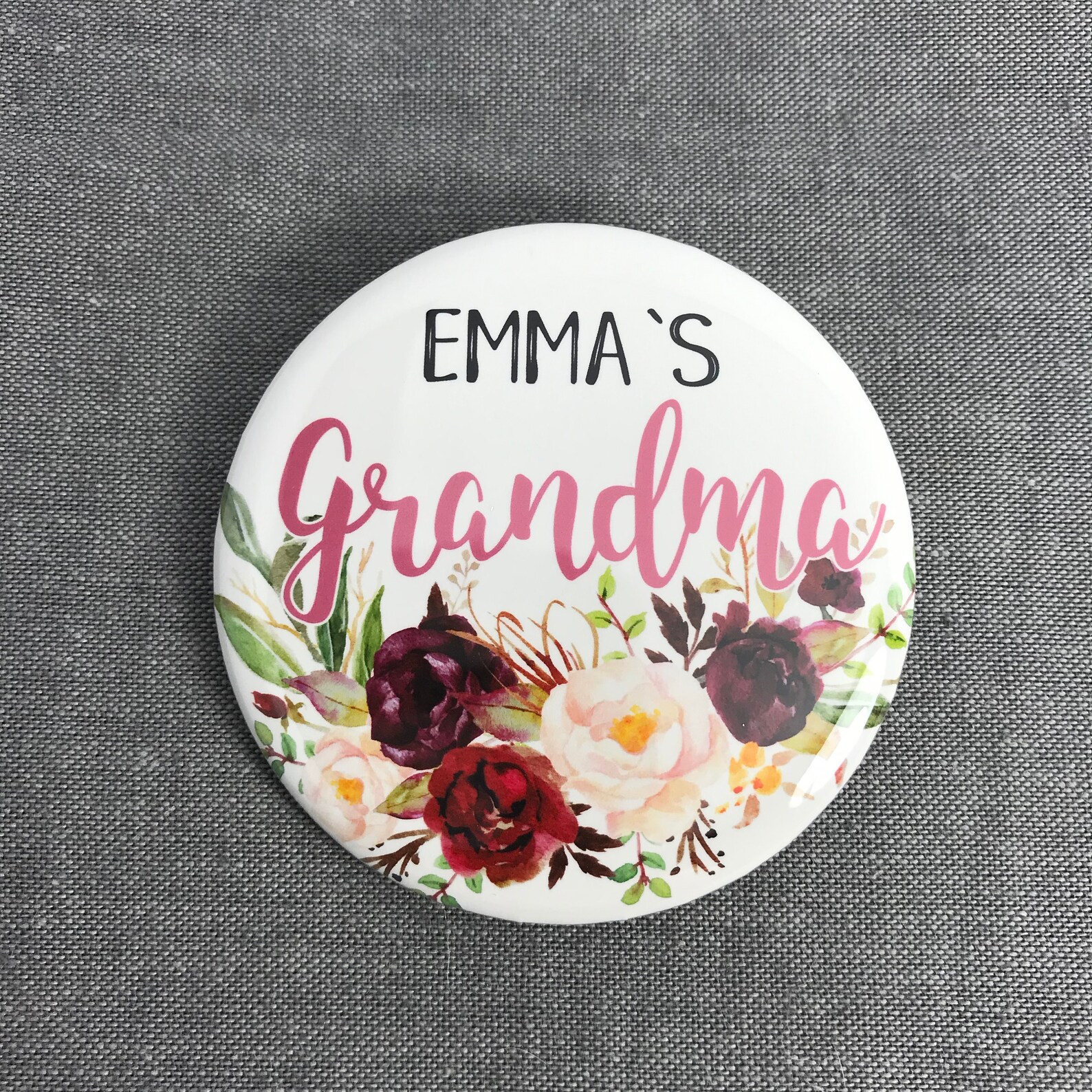 Personalized Party Pins | Mommy to Be Pin | Shower Pins | Family Name ...