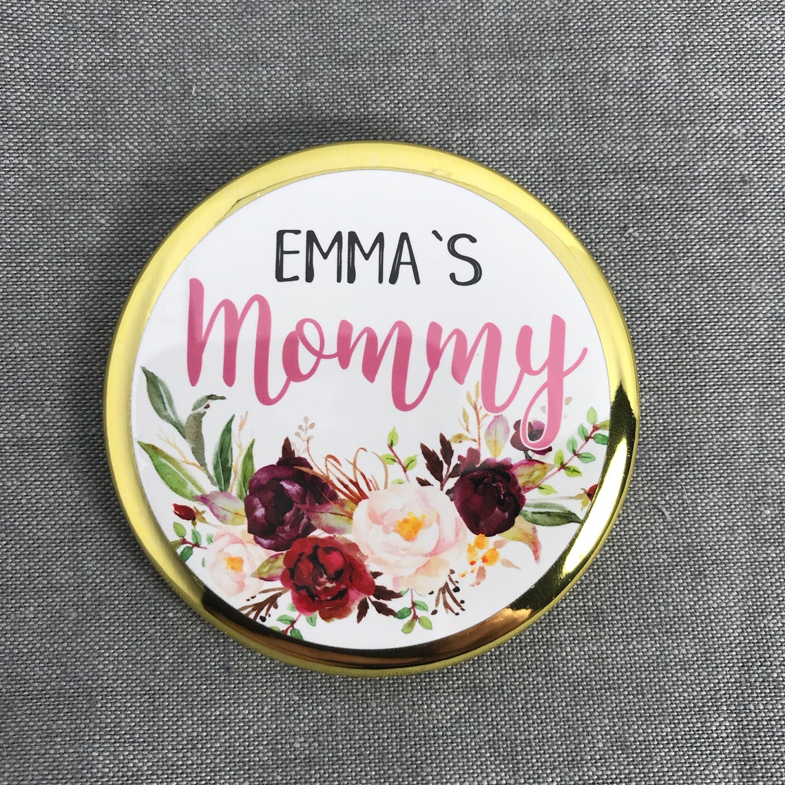 Personalized Party Pins Mommy to Be Pin Shower Pins - Etsy