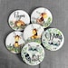 Woodland Baby Shower Mommy to Be Pins Forrest Baby Animal Personalized ...