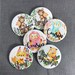 Woodland Baby Shower Mommy to Be Pins Forrest Baby Animal Personalized ...