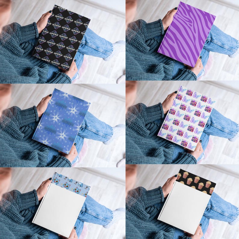 Kpop Demon Hunters Digital Paper, Huntrix Movie Scrapbook Designs ...