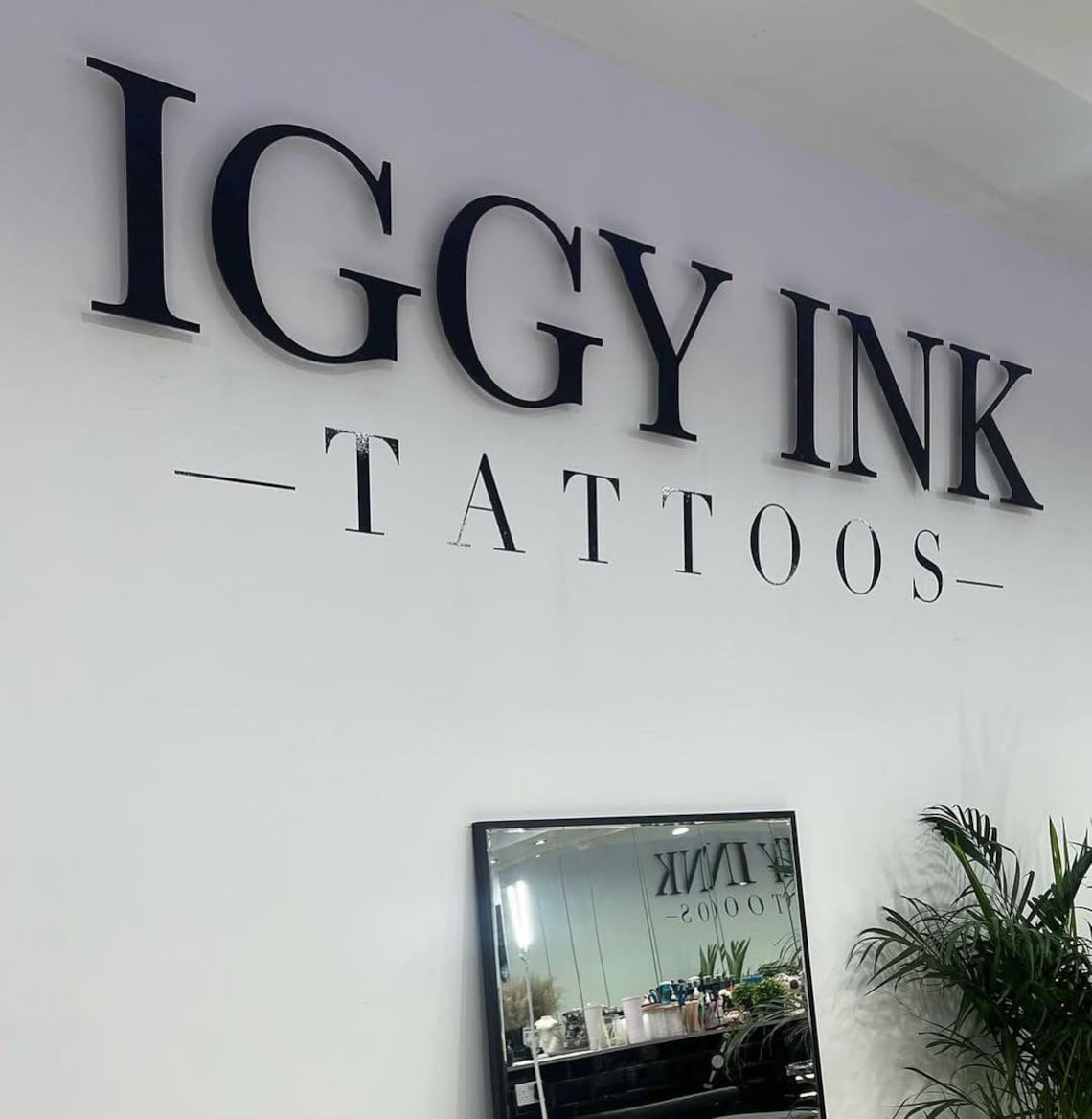 Floating Metal Sign, Laser Cut Letters, Business Sign, Flat Cut Sign ...