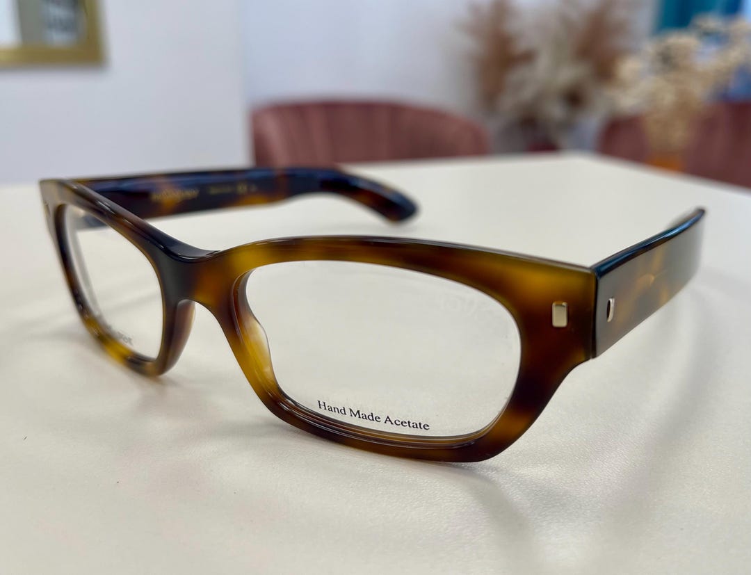 Vintage YSL 6333 Eyeglasses | Classic Tortoiseshell Frames | Made in ...