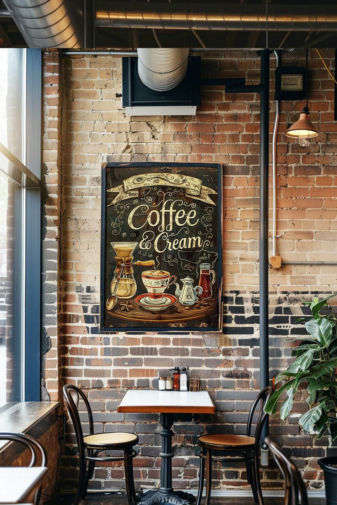 Retro Coffee Bar Supplies #2 : Vintage Diner Art Prints (5 Pieces) - Etsy