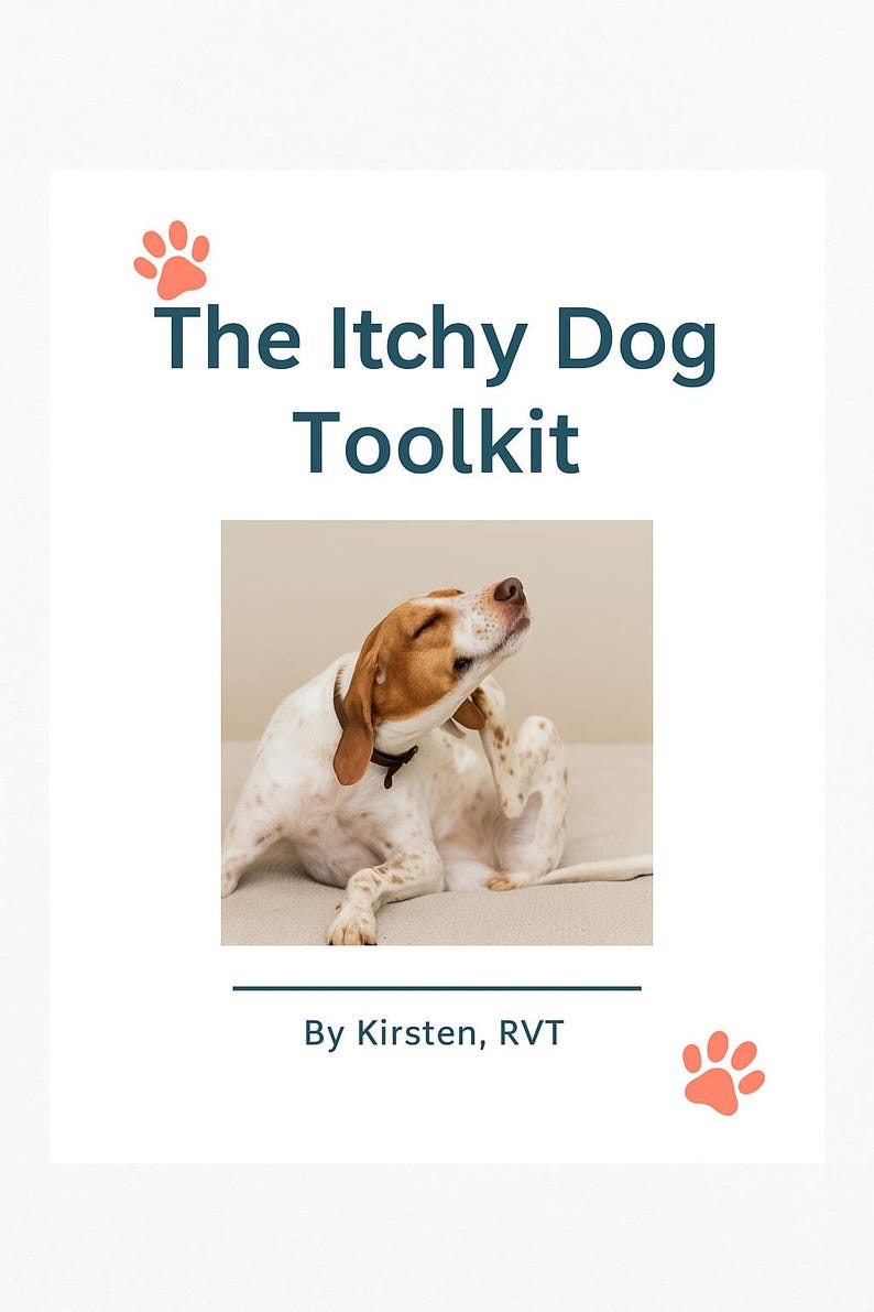 The Itchy Dog Toolkit | Printable PDF Guide for Allergies, Hot Spots ...