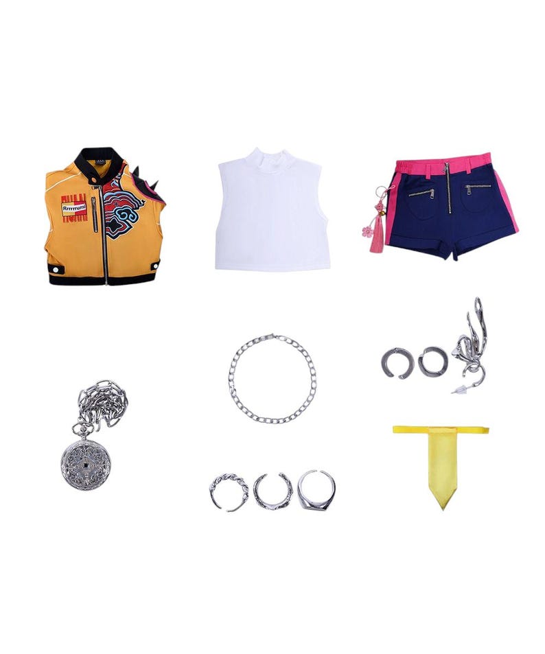 Kpop Demon Hunters Inspired Rumi Cosplay Outfit | Stylish Demon Slayer ...
