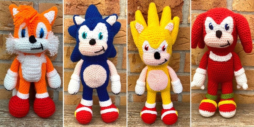 Sonic the Hedgehog | Crochet Pattern | Amigurumi Pattern | Sonic ...