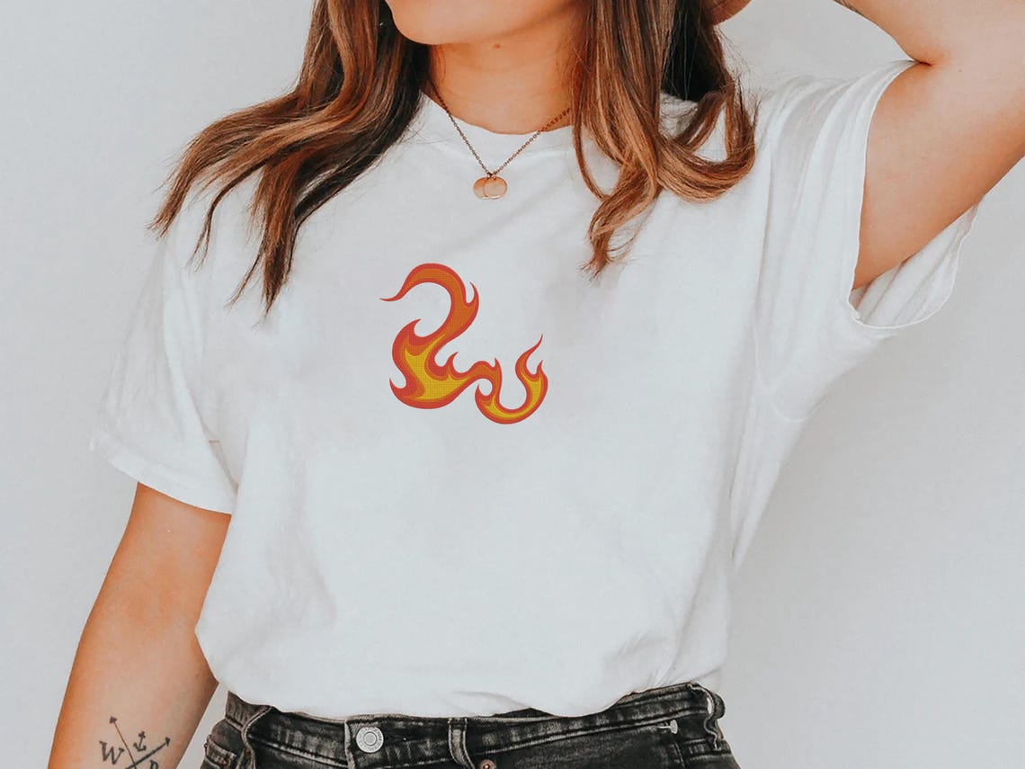 Fire Flames Bundle Embroidery Design, Fire Embroidery, Flames ...