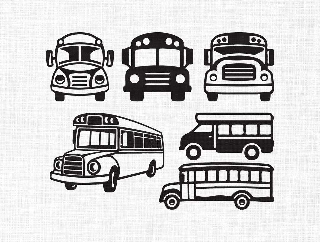 School Bus Embroidery Design, School Bus Bundle Embroidery, Back to ...