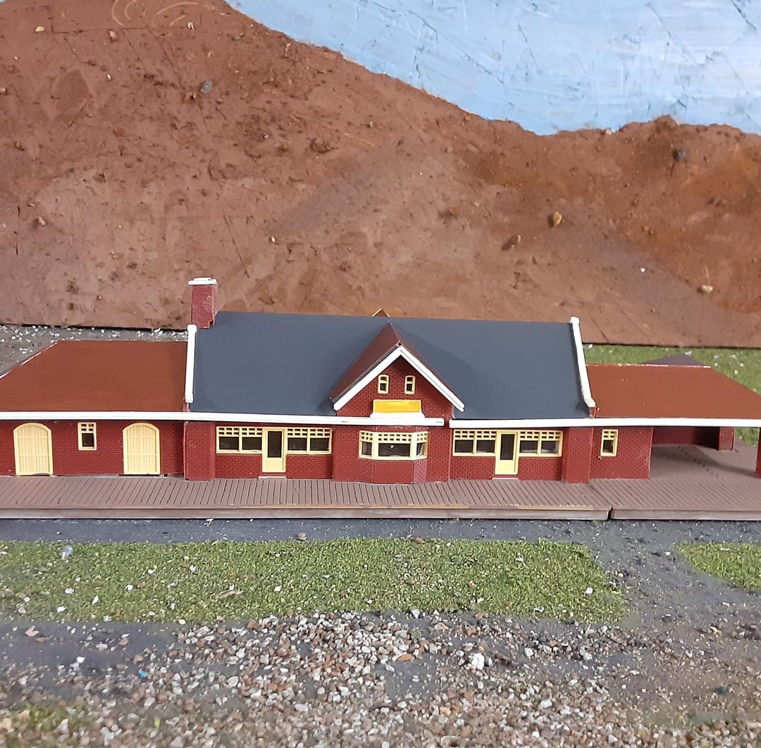 N-scale Train Station - Etsy