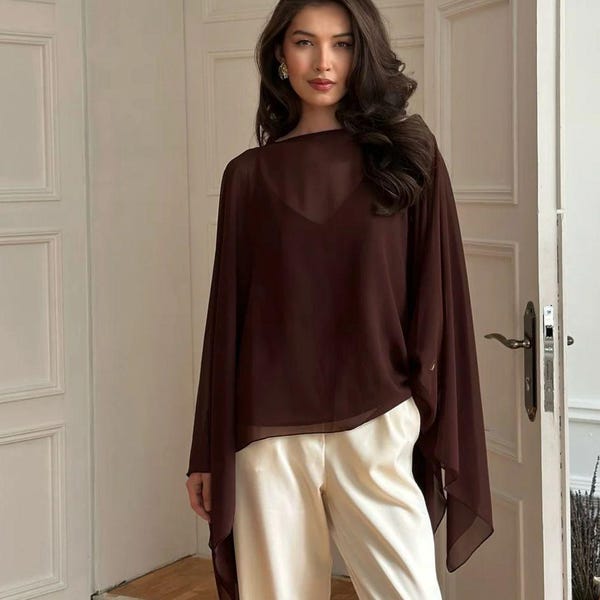 Sheer Overlay Top - Etsy