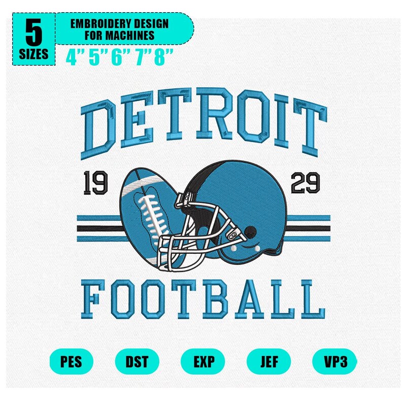 Detroit Embroidery - Etsy