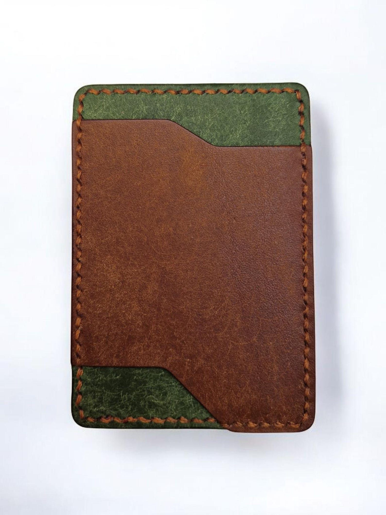 Handmade Leather Card Holder: Slim Minimalist Wallet - Norway - Etsy