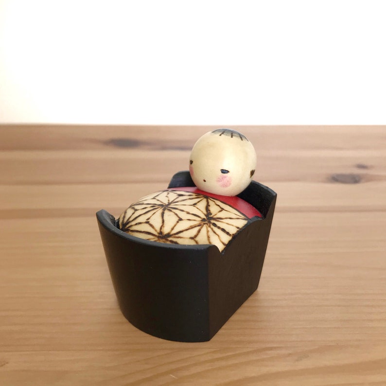 Japanese Nativity Set, Kokeshi Dolls Nativity Set, Nativity Scene ...
