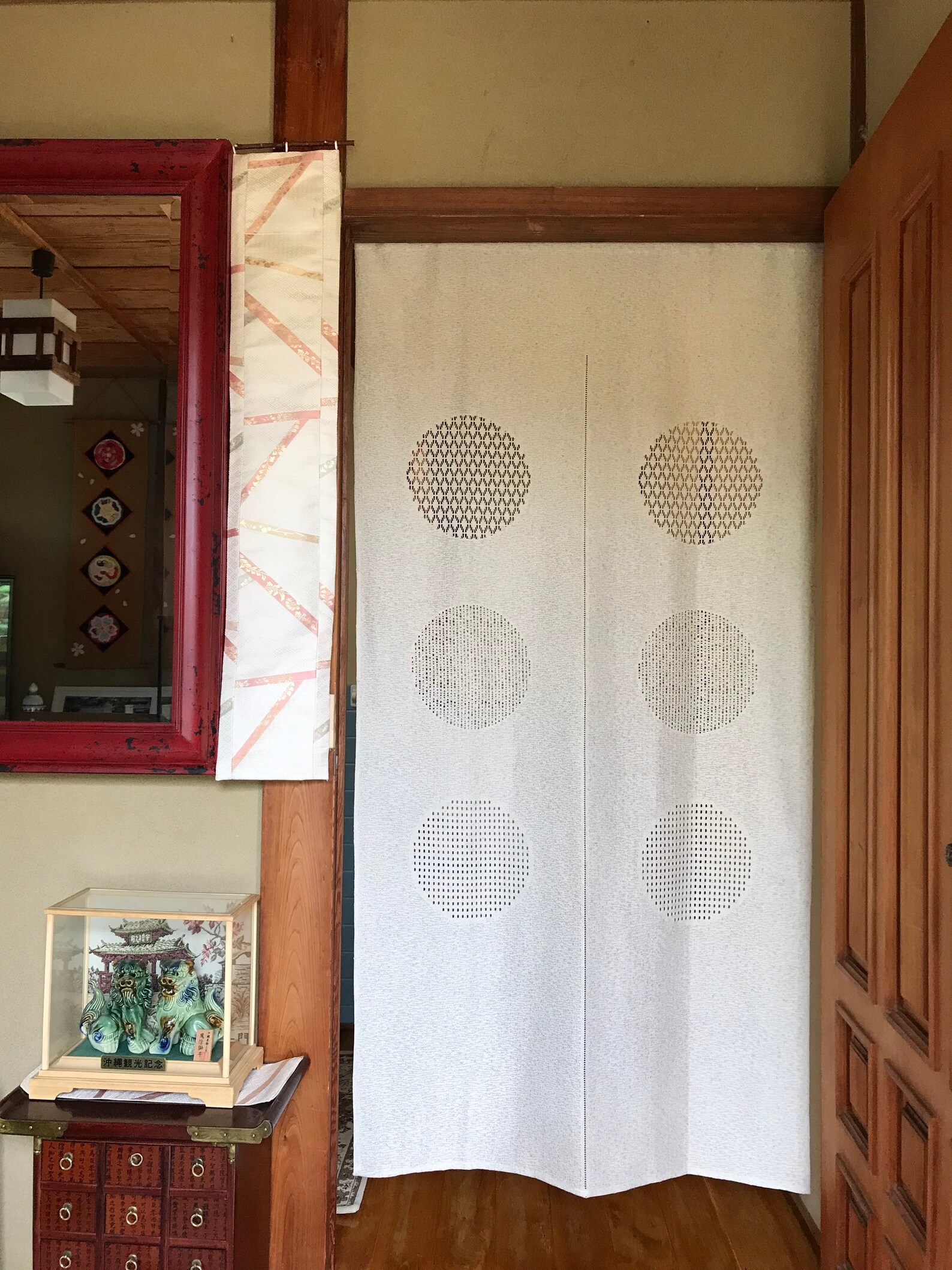Linen Noren Curtain Japanese Curtain Panel Sheer Linen - Etsy