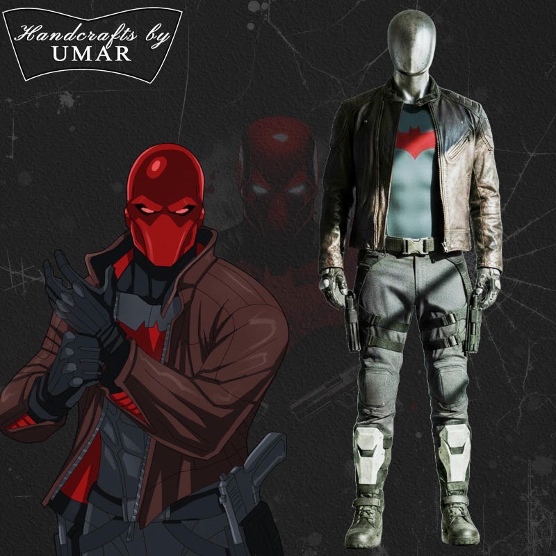 Red Hood Costume Jacket - Etsy