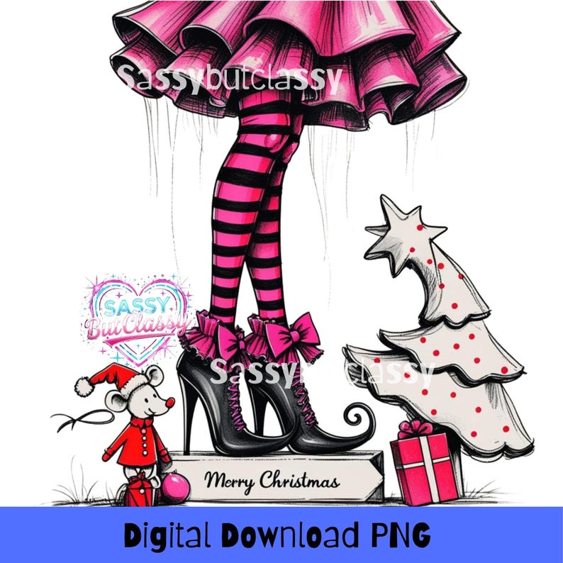 Elf Legs Digital PNG: Sarcastic Sublimation Design - Transparent ...