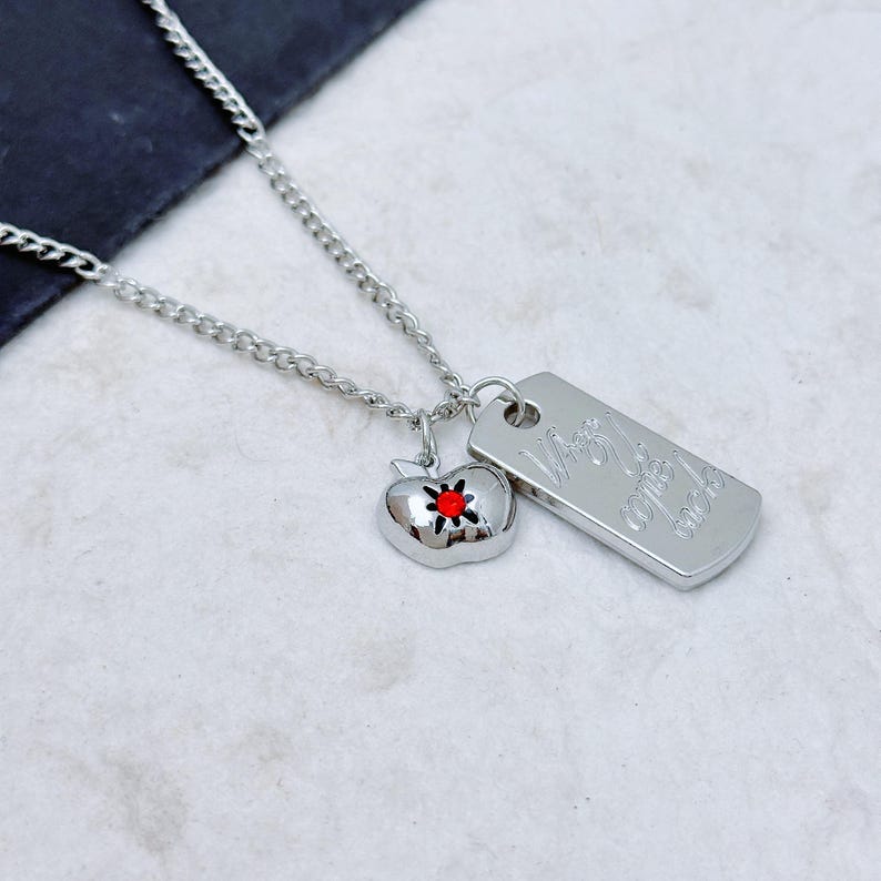 Love and Deepspace Caleb,caleb Necklace,matte Apple Tag Pendant ...