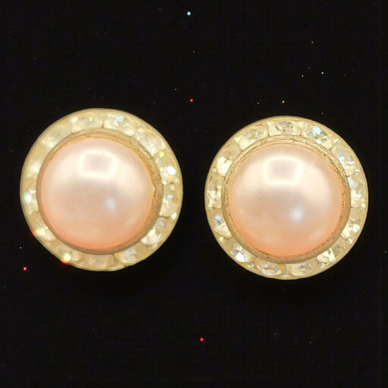 Vintage Earrings Clip O - Etsy