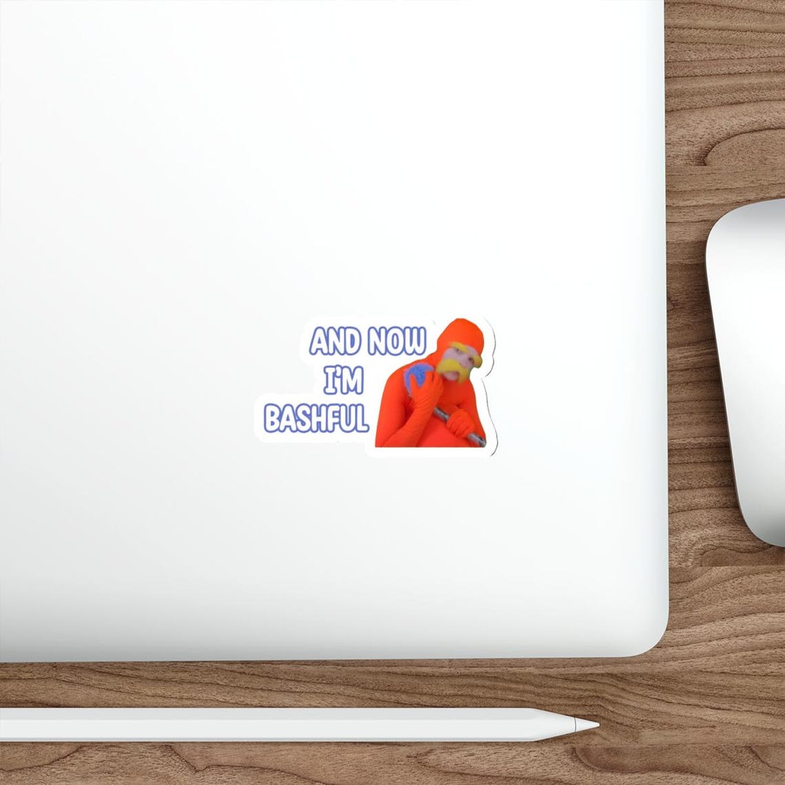 ASHBY LORAX Die-cut Sticker - and Now I'm Bashful - Etsy