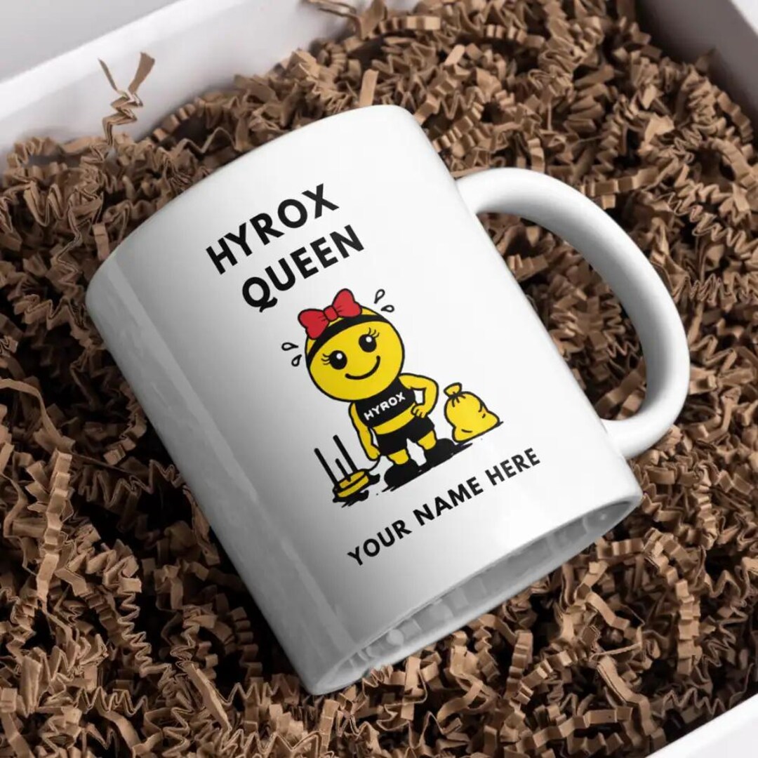 Personalised Hyrox Queen Mug - Female Hyrox Gift - Etsy UK