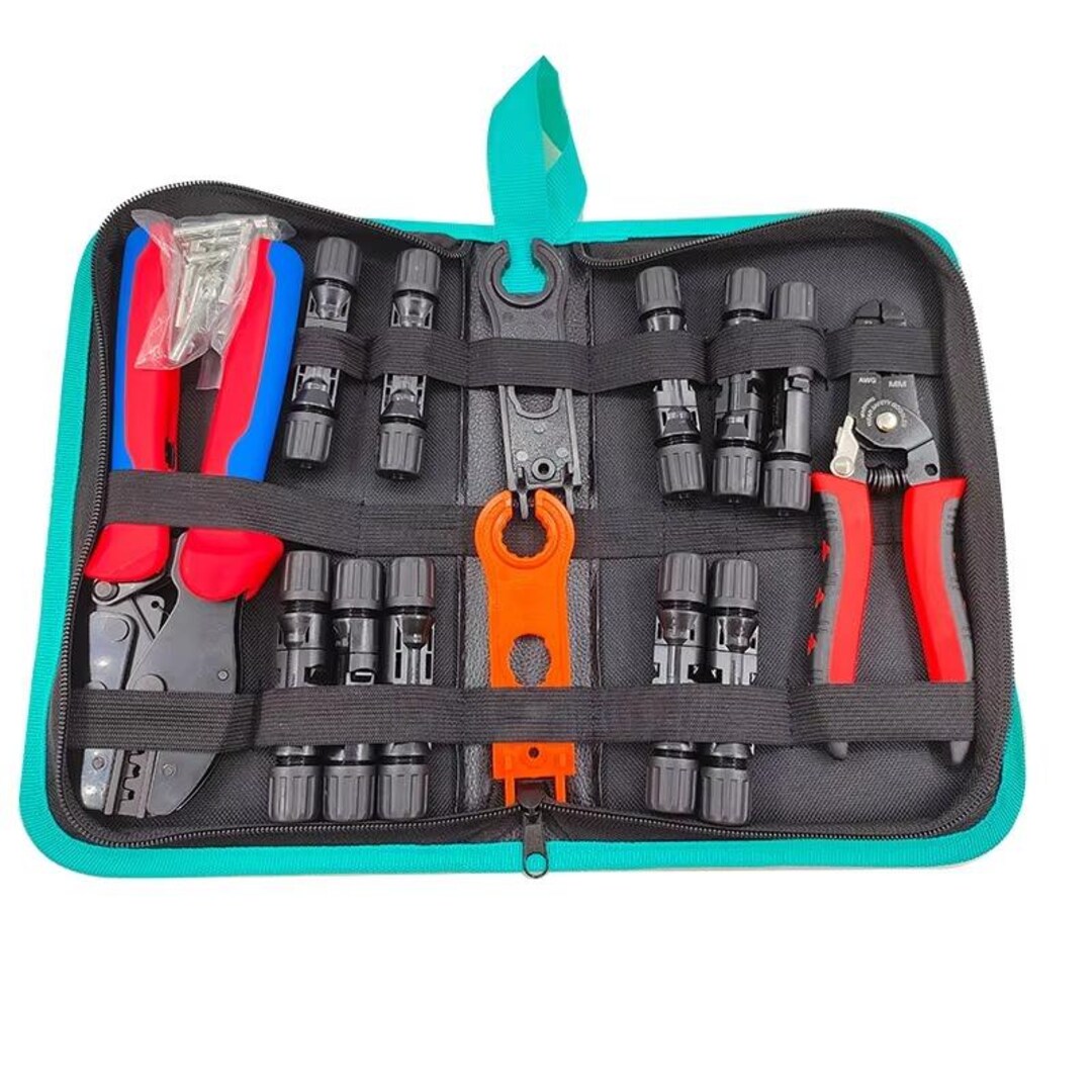 Solar Power Terminal Connector Kit MC2.5 MC4 MC6 With Cold Press ...