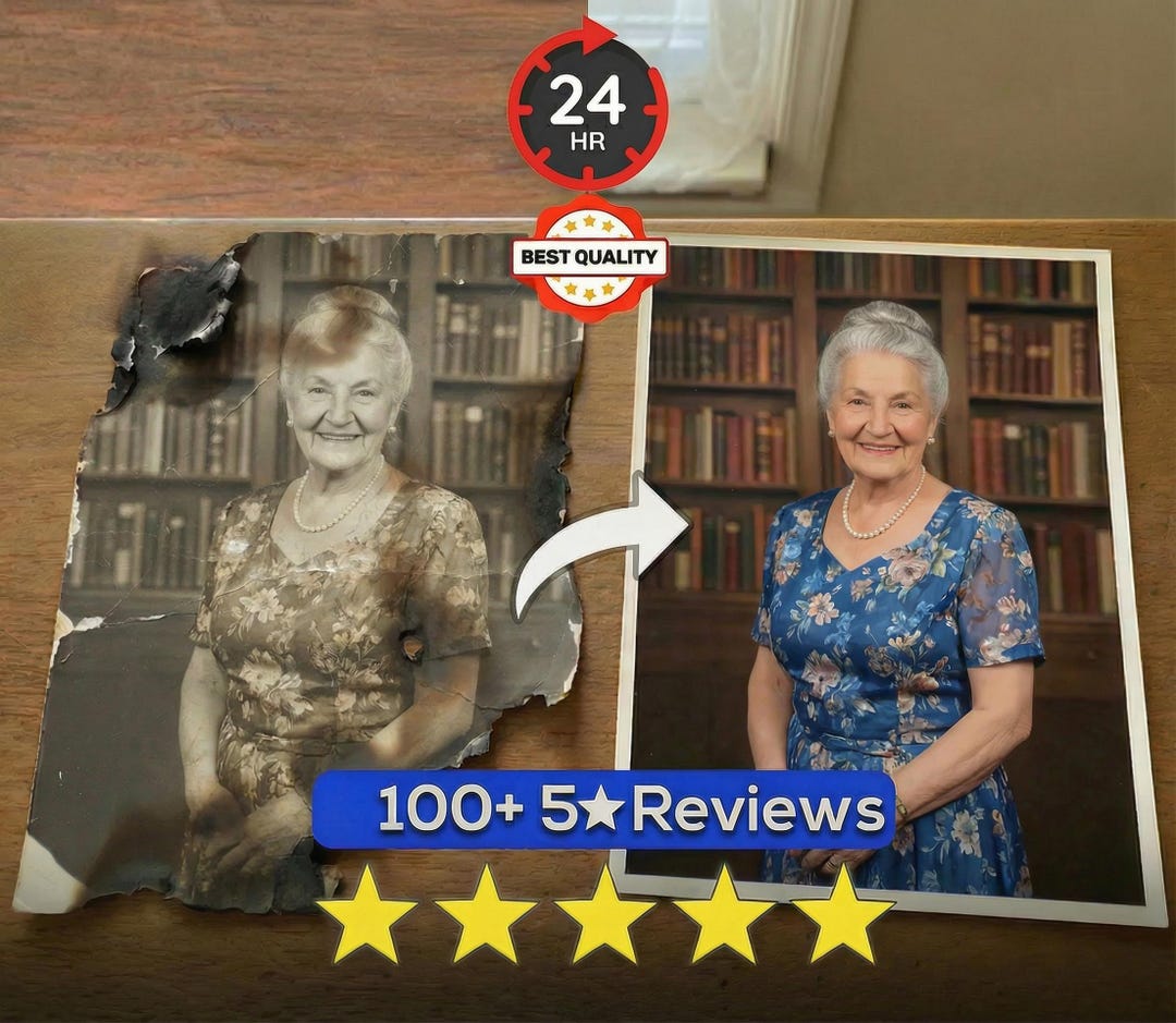 Best Photo Restoration Service! Colorize Image, Improve Quality ...