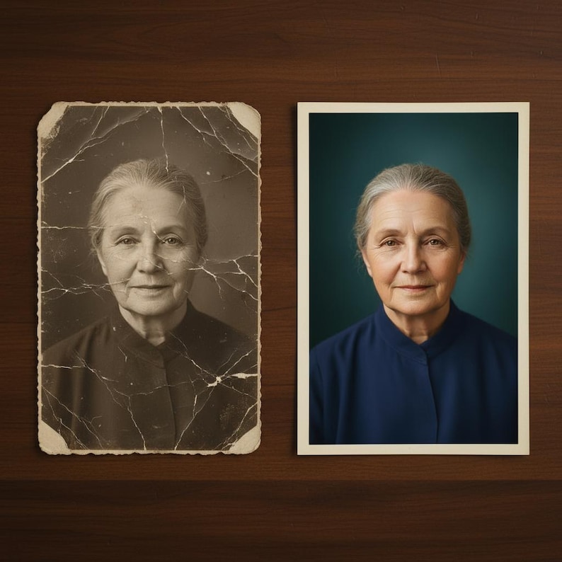 Old Photo Restoration Service, Restore Picture, Clear Photo Fix, Photo ...