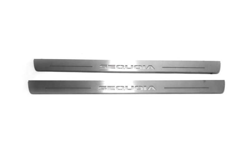 Custom Illuminated Door Sills for Sequoia II 2008–2022 Logo Sequoia ...