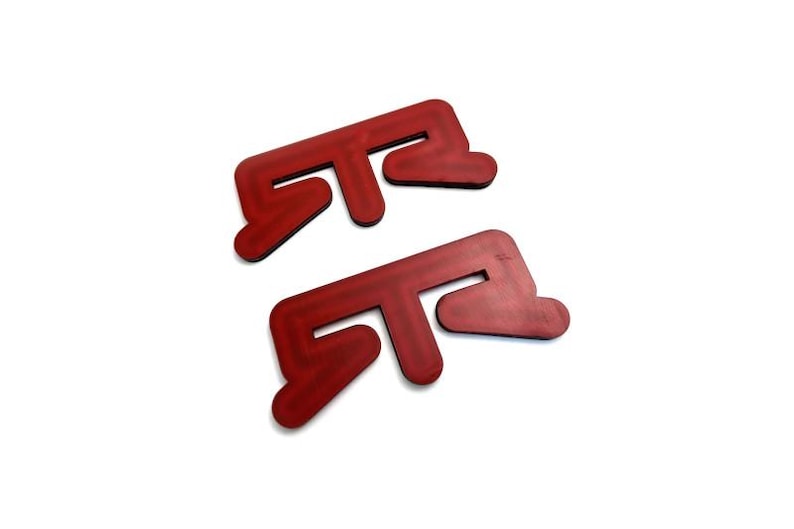 Custom RTR Fender Emblem for , Performance Logo, RTR Badge, Muscle Car ...