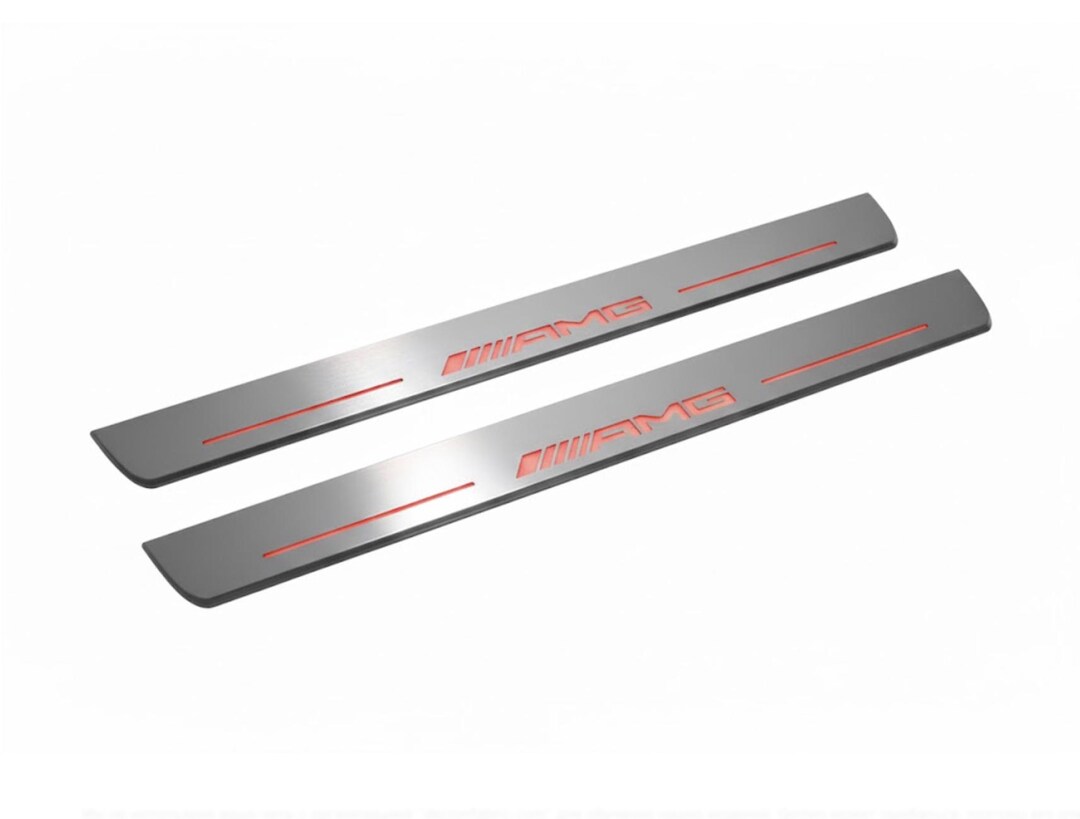 LED Door Sills With AMG Logo for Slk-class R171 2004-2011 | Illuminated ...