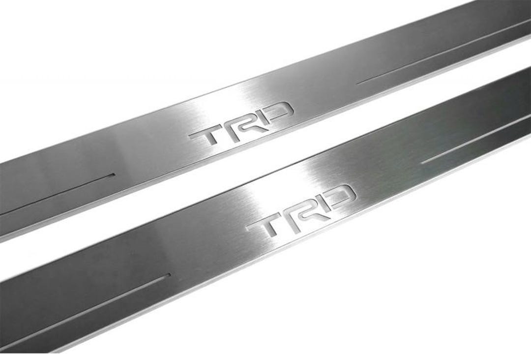 Illuminated Stainless Entry Guards for Camry V50 2012–2018 TRD Emblem ...