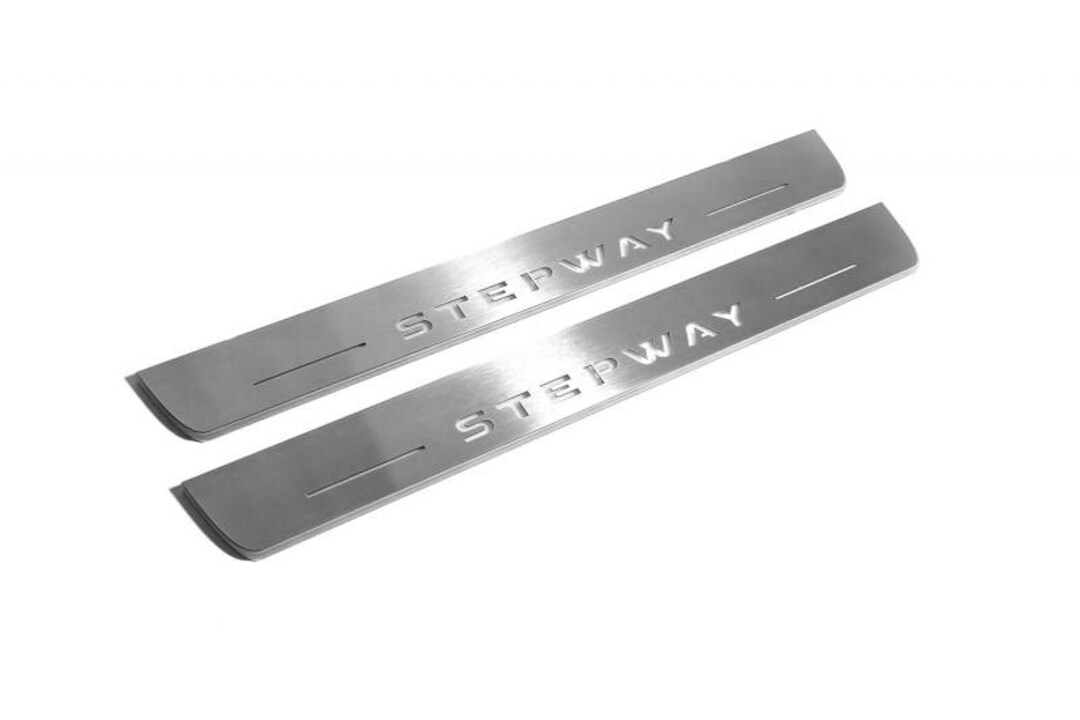 Custom LED Door Sills for Sandero Stepway II 2013+ Logo Stepway ...